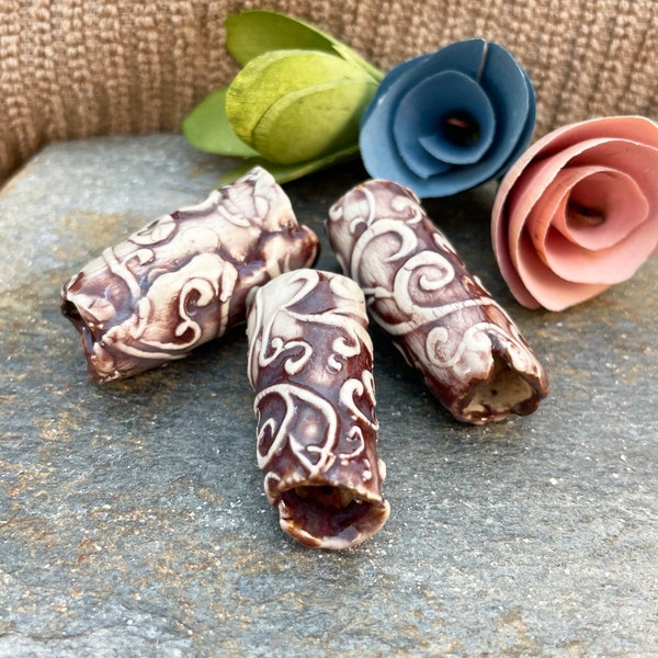 Large Ceramic Beads - Etsy