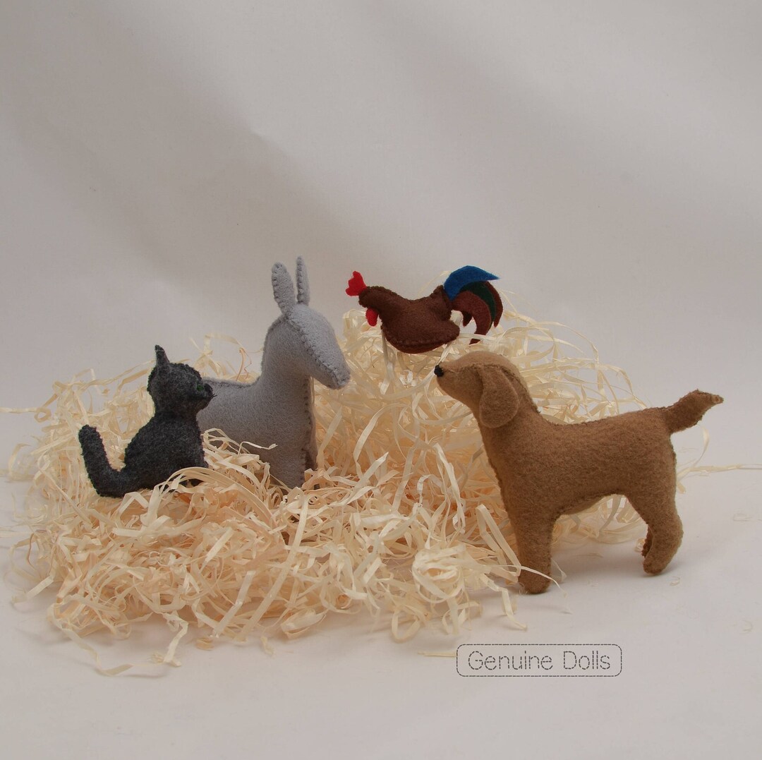 Farm Animals Toy Set for Kids, Fun and Educational Gift for Children ...