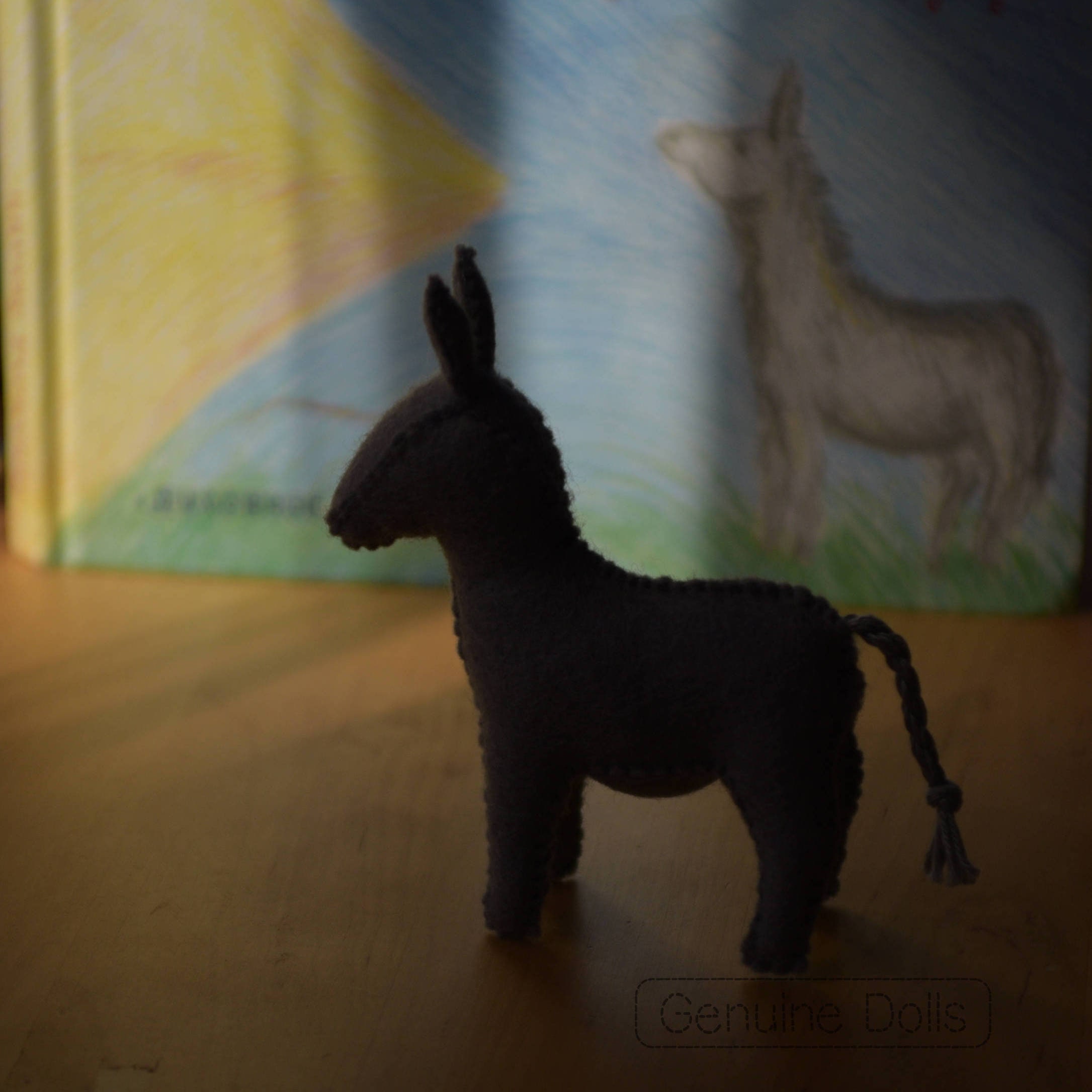 Felt Donkey Pattern Waldorf Donkey Pattern Felt Nativity - Etsy