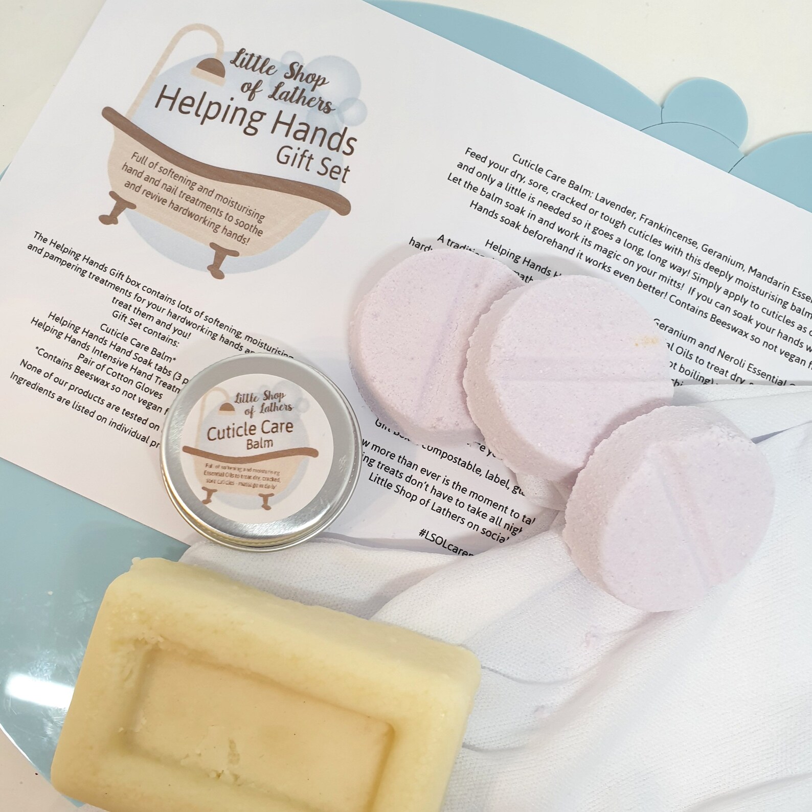 Helping Hands Gift Set Hardworking Hands Letterbox Gifts - Etsy UK