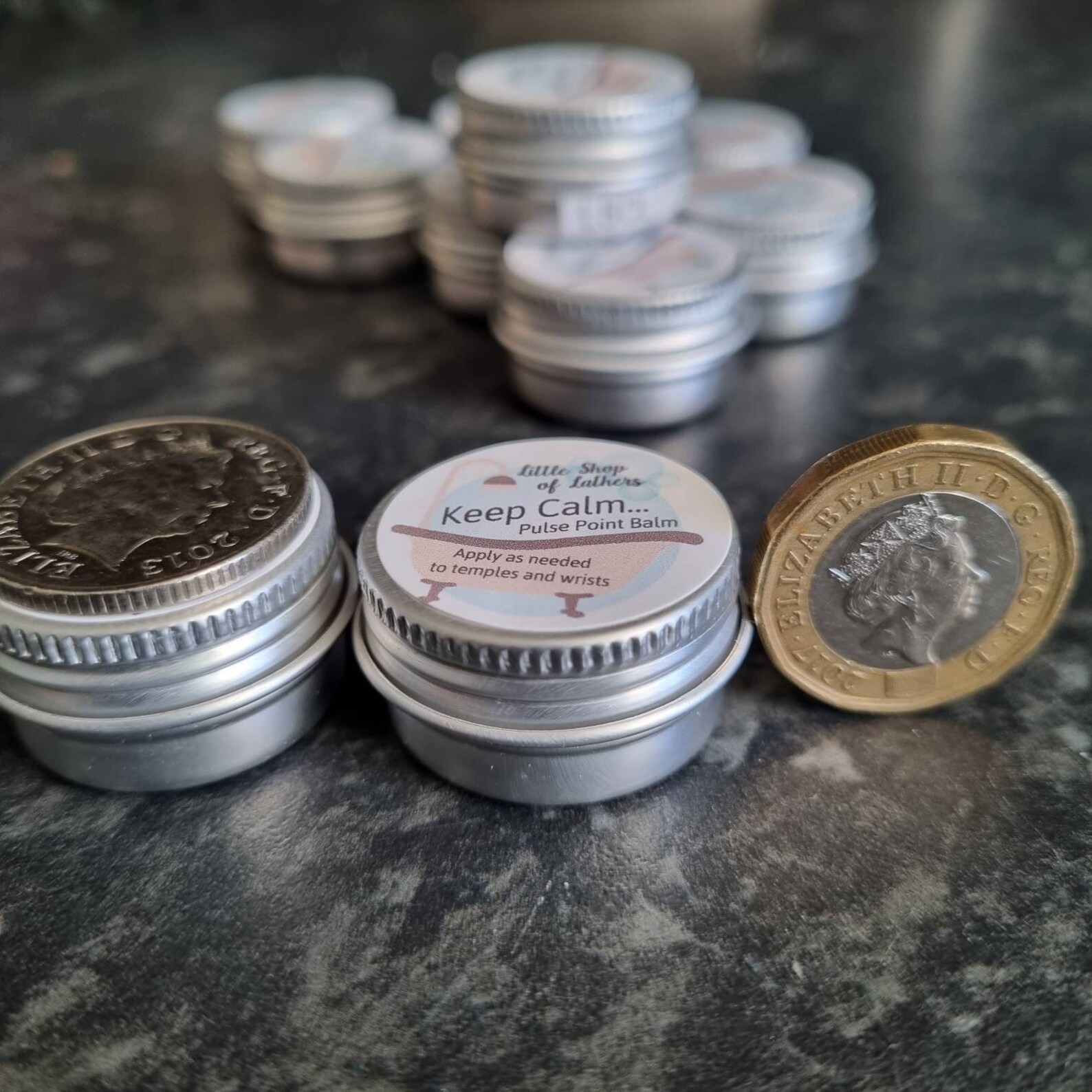 Keep Calm Pulse Point Balm Aromatherapy Gift Temple Balm - Etsy