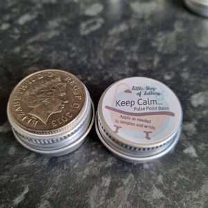 Keep Calm Pulse Point Balm Aromatherapy Gift Temple Balm Relax, De ...