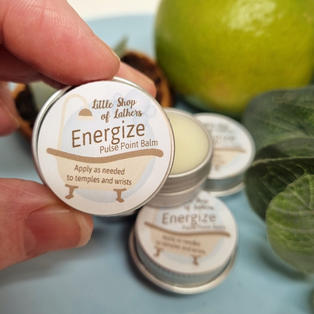 Energize - pulse point - temple balm - natural remedies - handmade ...