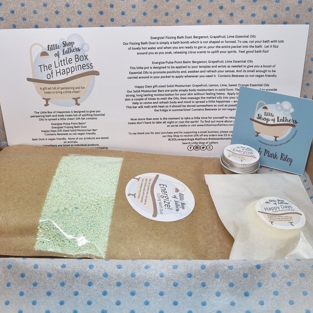The Little Box of Happiness - Letterbox Gifts - Selfcare Gift Set ...