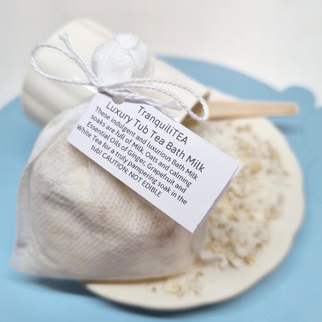 Tranquili-tea Bath Milk Tub Tea - Essential Oils for Tranquility ...