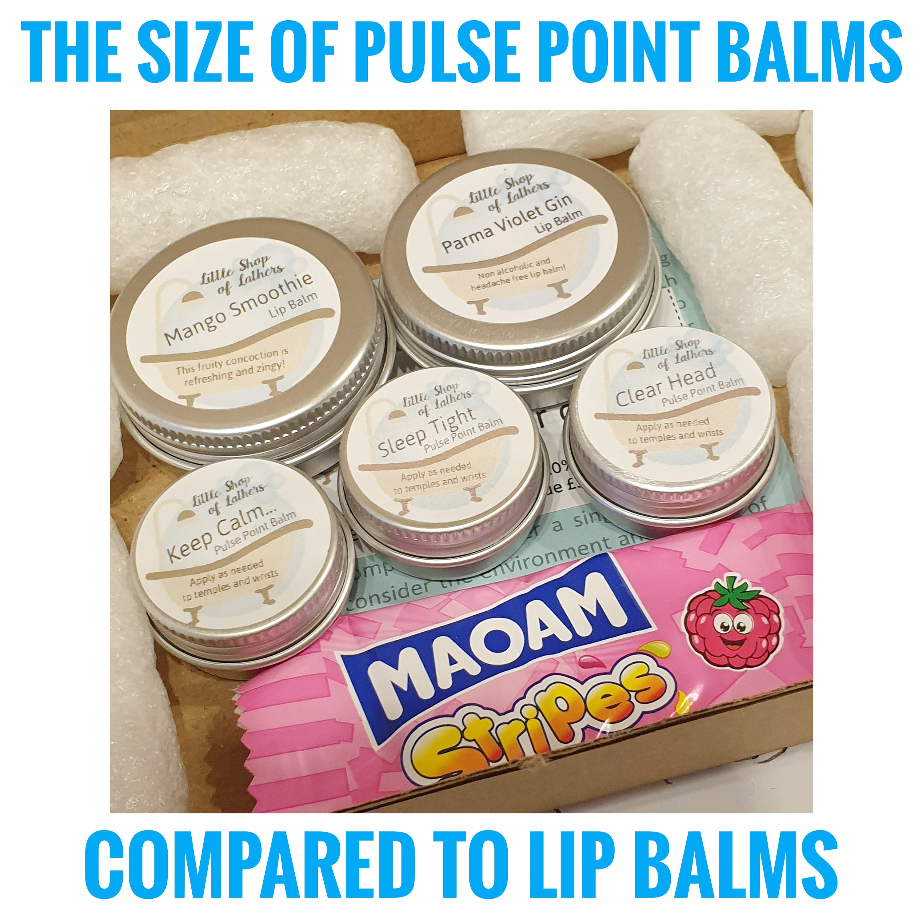 Keep Calm Pulse Point Balm Aromatherapy Gift Temple Balm | Etsy