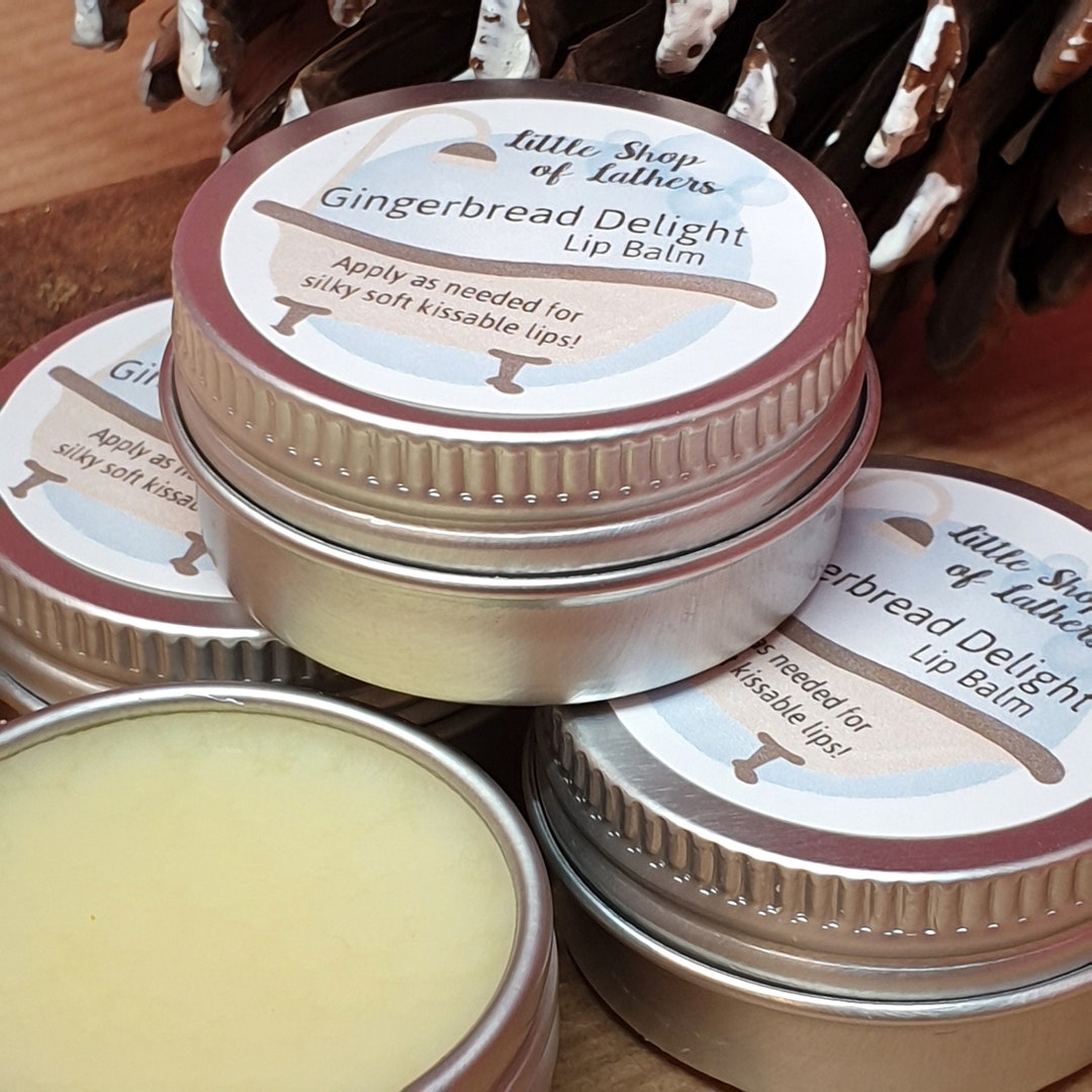 Gingerbread Lip Balm - Christmas Stocking Filler - Cruelty Free ...