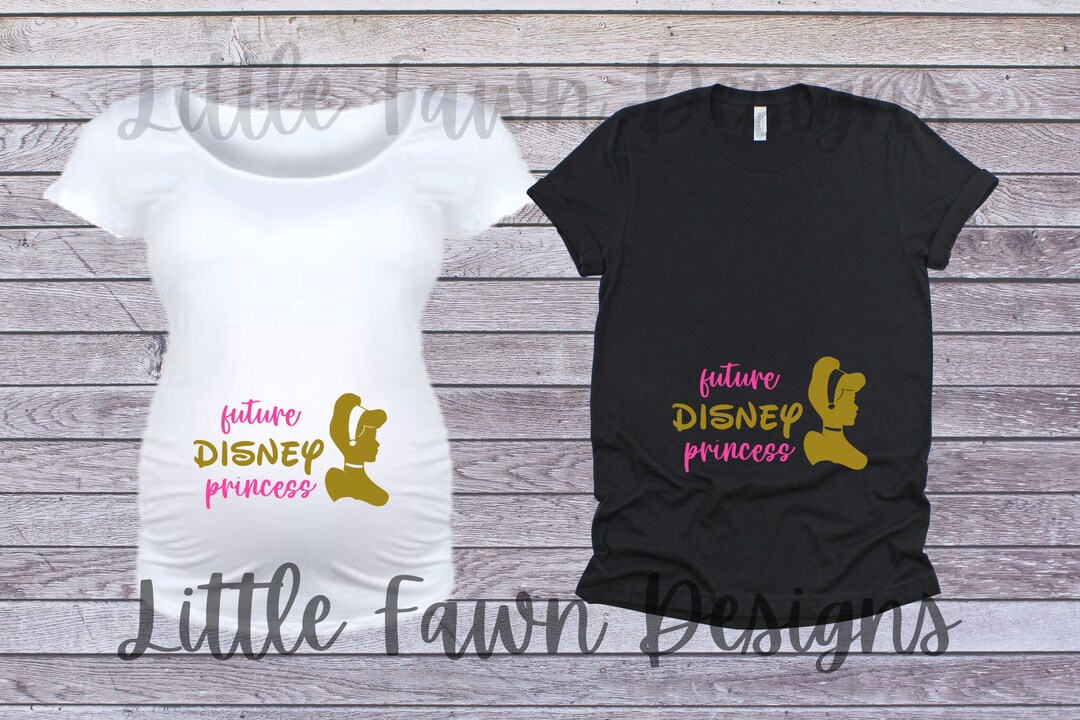 Future Princess Cinderella Pregnancy Shirt - Maternity Shirt - Bump ...
