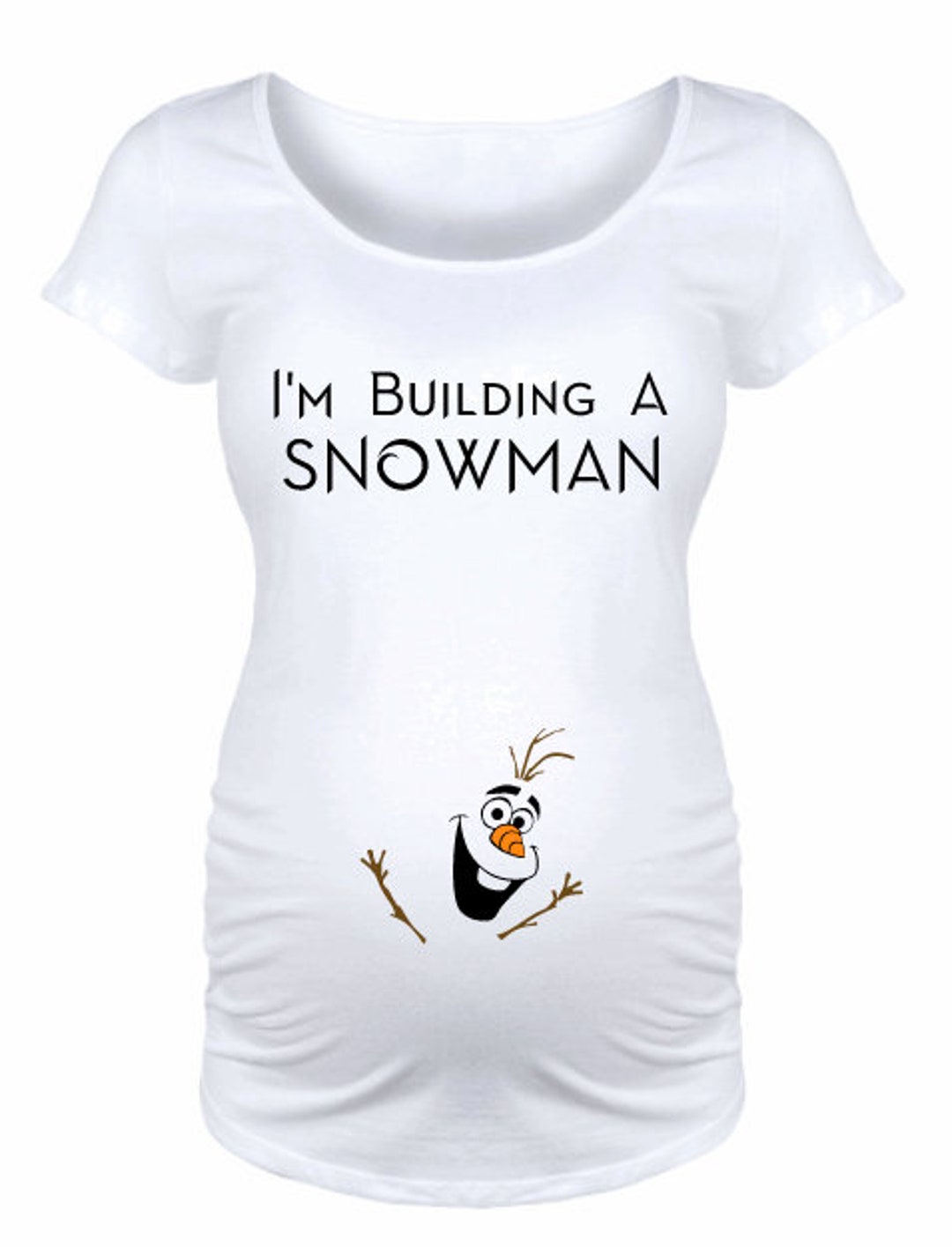 I'm Building A Snowman Olaf Pregnancy Shirt, Magical Vacation ...