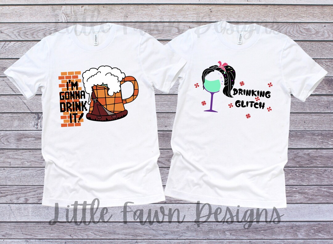 Wreck It Ralph Food and Wine Festival Matching Shirts, Epcot, Vanellope ...