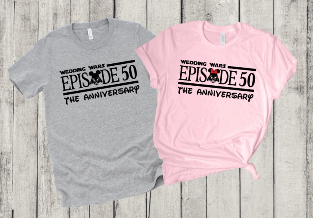 Wedding Wars Episode 50 the Anniversary Shirt, Matching Couple, Magical ...