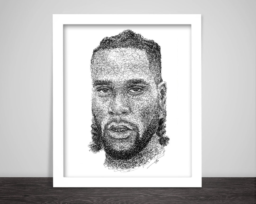 Burna Boy Portrait - Poster - Etsy
