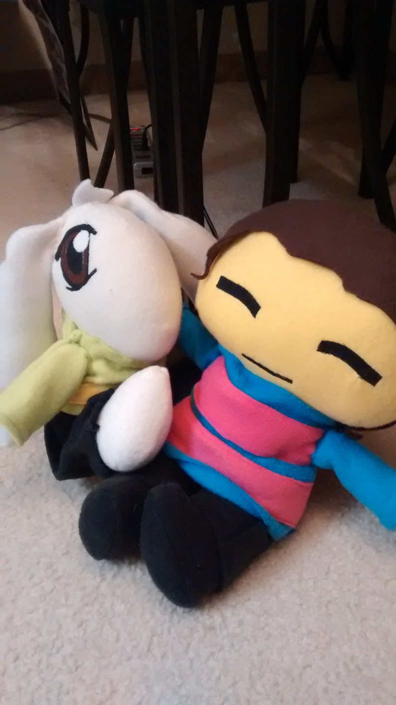 Undertale Frisk Main Character Plushie | Etsy