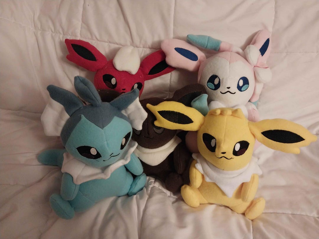 Eeveelution Plushies 10in - Etsy