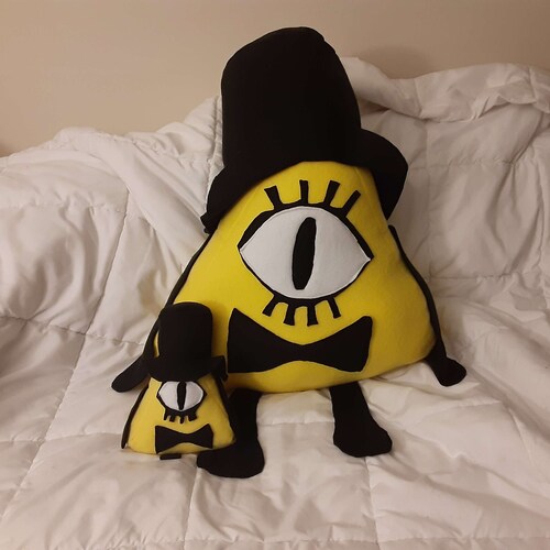 Bill Schiffer. Gravity Falls. Soft Toy Handmade Made to - Etsy