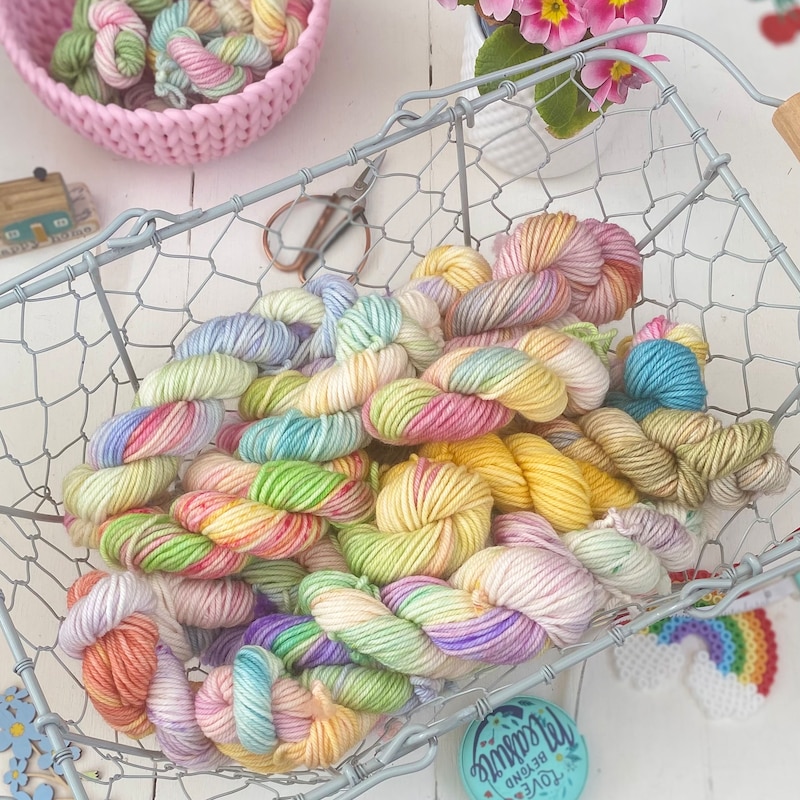 Merino Dk Mini Skeins - Etsy UK