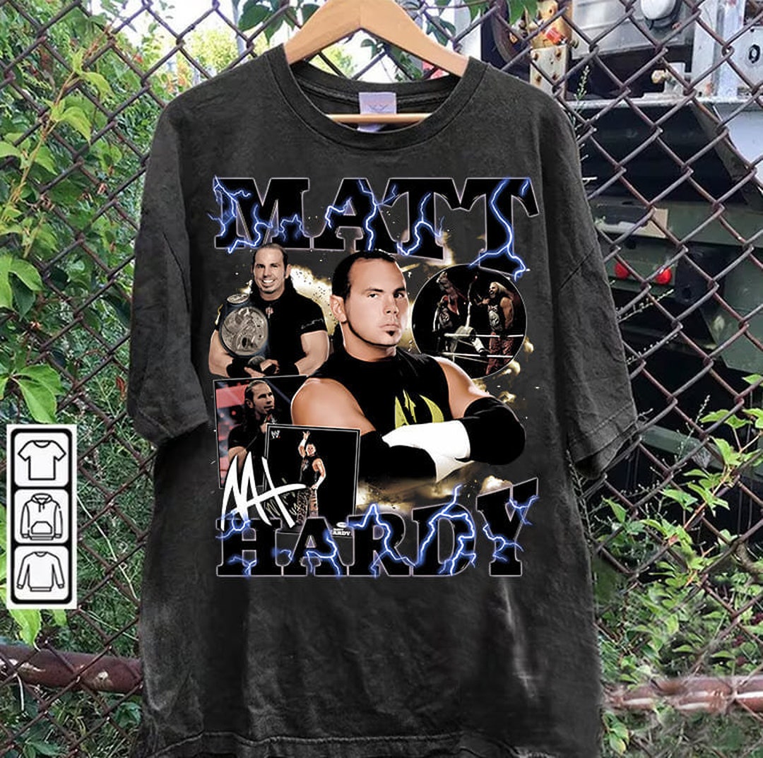 Vintage 90s Graphic Style Matt Hardy Shirt Matt Hardy Sweatshirt ...