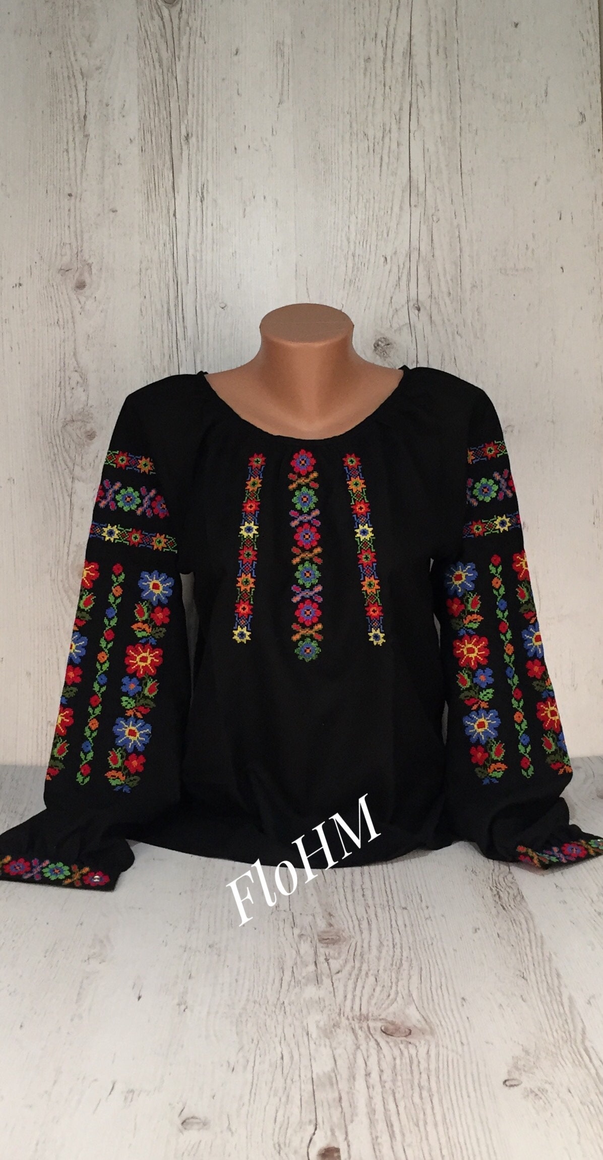 Romanian Embroidered Shirt - Etsy Romanian Embroidered Shirt - Etsy