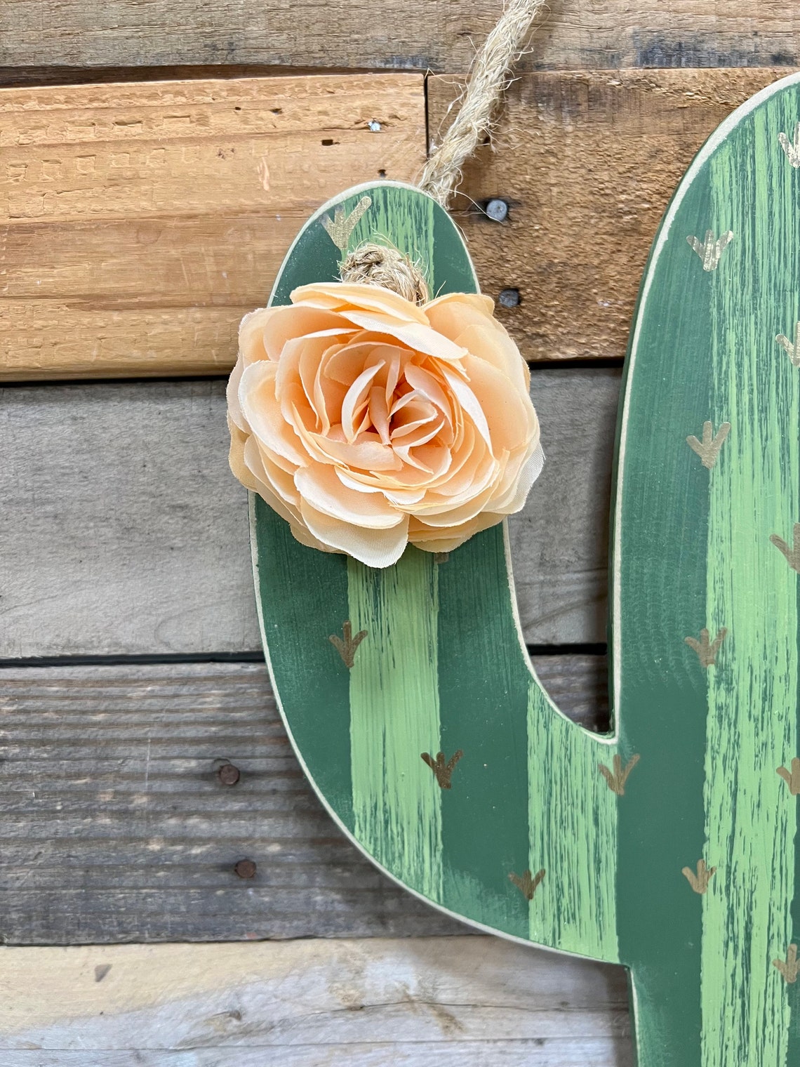 Cactus Door Hanger Dessert Decor Nature Decor Summer - Etsy