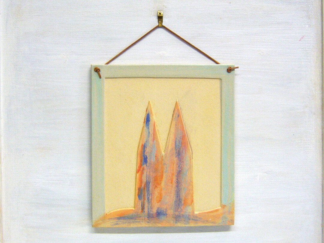 Cologne Cathedral, Mural, Impression, Ceramic, Handmade, 19.5 X 23.5 Cm ...