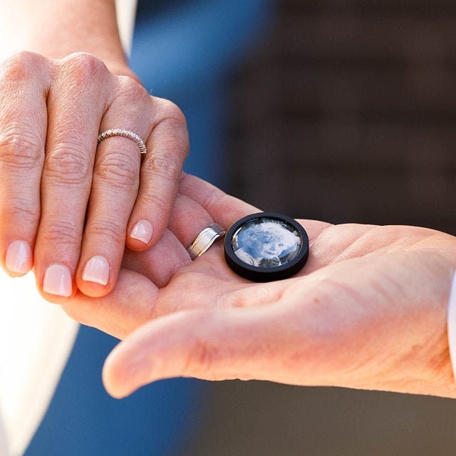 Custom Pocket Memory Stone Personalized Memorial Stone With | Etsy