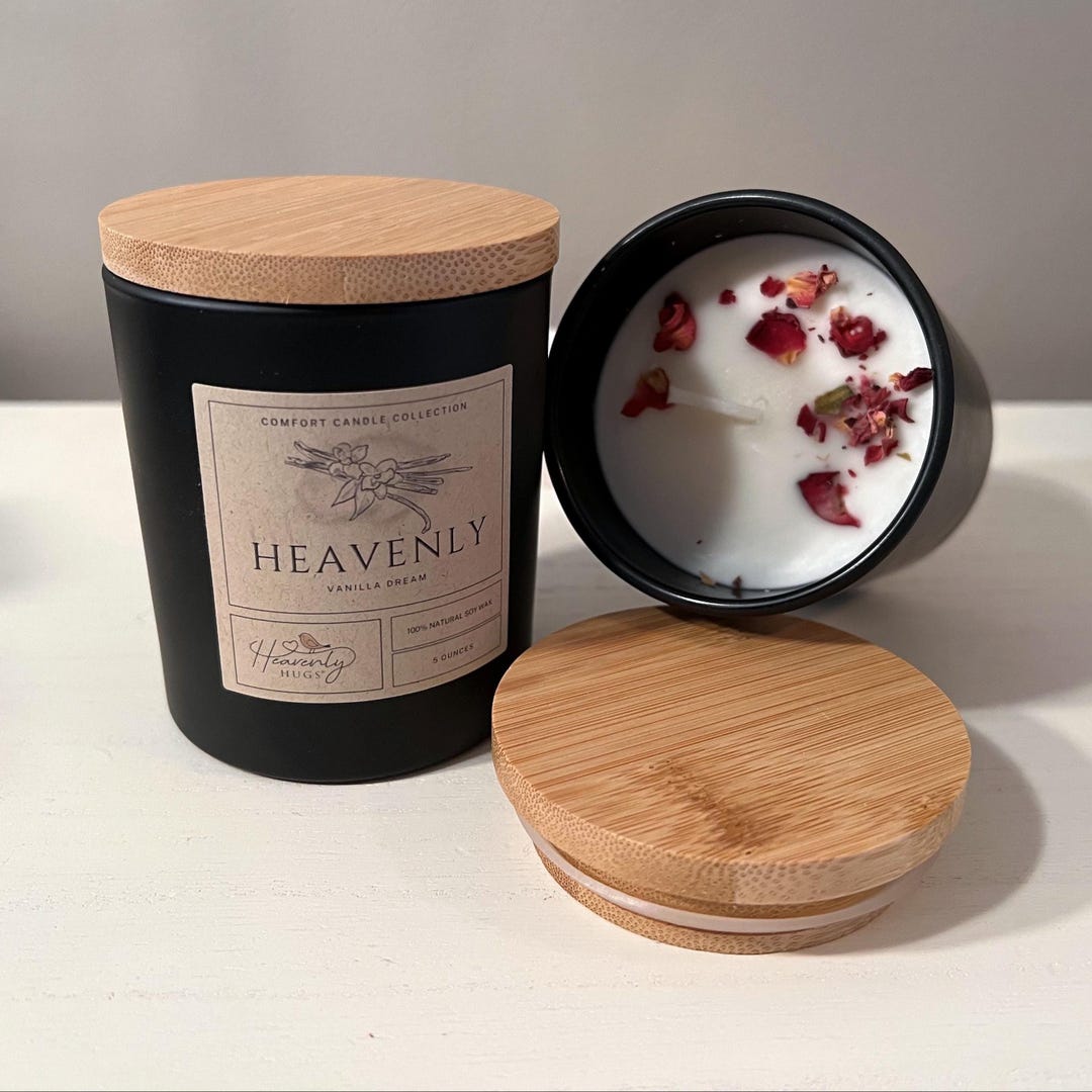 Hug in a Box Grief Care Package, Memorial Candle Condolence Gift With ...