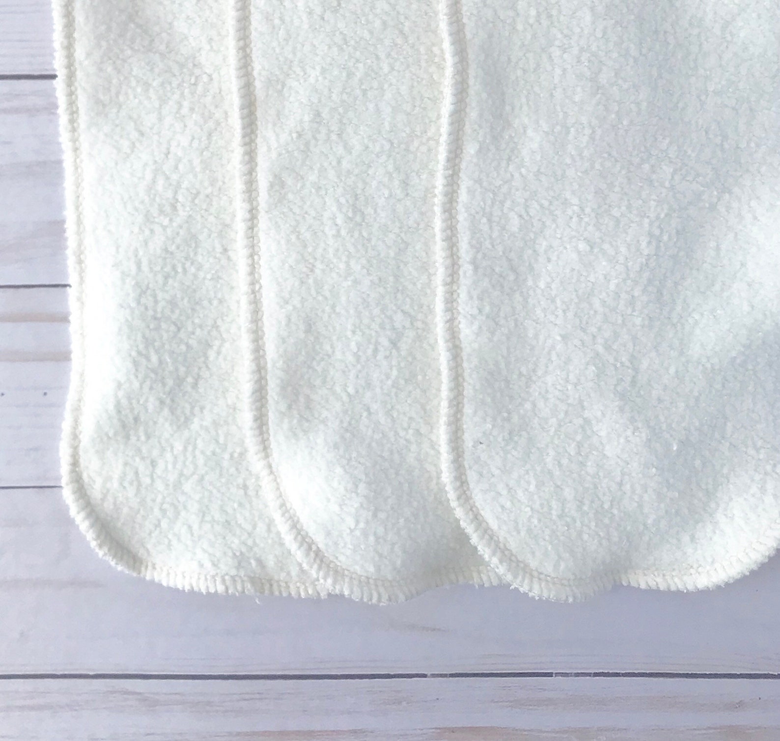 12 Organic Hemp Cotton Fleece 2 Layer Inserts Super | Etsy