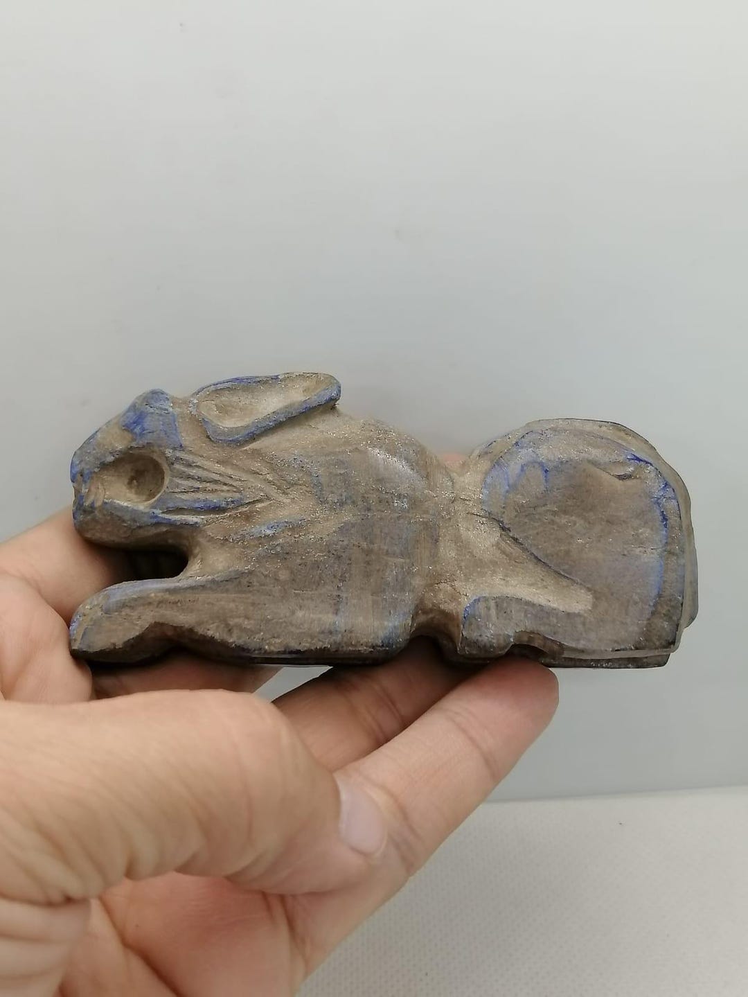 Ancient Roman Stone Rabbit Figurine – Hand Carved Animal Totem - Etsy