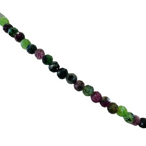 Ruby Malachite Necklace With Smoky Quartz Center (16-18 Inch) - Etsy