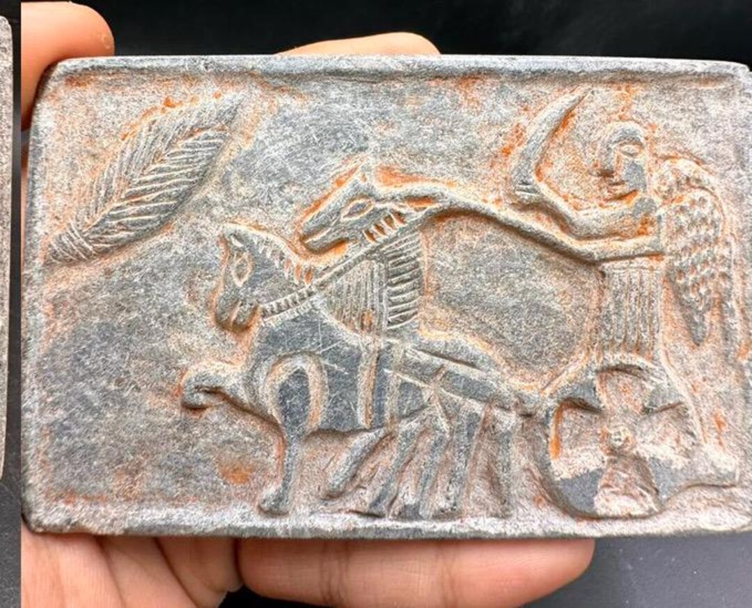 Ancient Roman Old Natural Stone Carving Stone Tablet Tile - Etsy