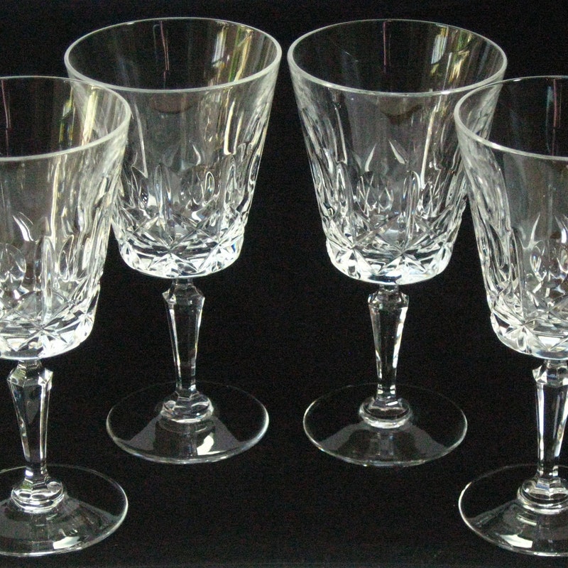 Val St Lambert Goblets - Etsy