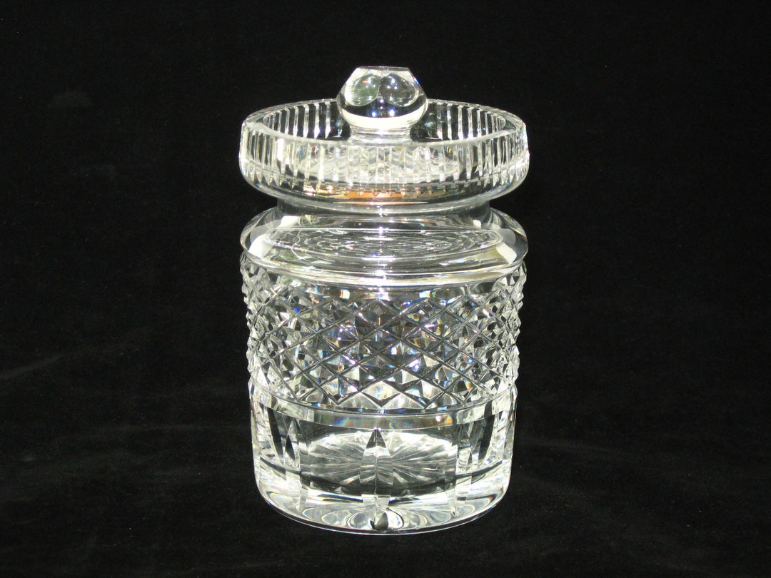 Waterford Crystal Honey Pot Preserve Jar With Lid Old Gothic Mark ...