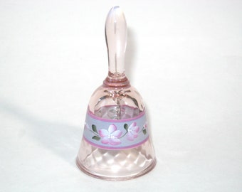 Fenton Pink Bell - Etsy