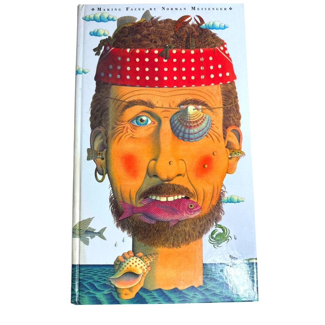 Making Faces by Norman Messenger 1992 Dorling Kindersley Spiral Bound ...