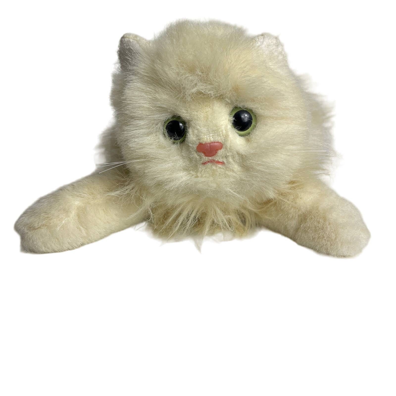 Vintage 1987 Ty Cat Plush Peaches Long Hair Large Stuffed Cat - Etsy