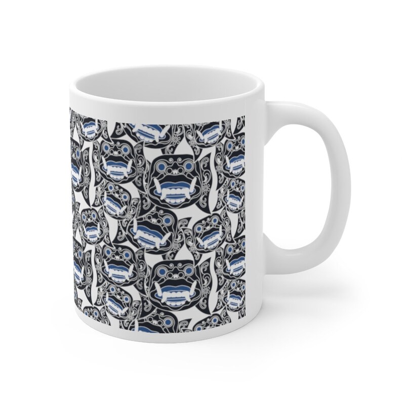 Thai Tattoo Design 'head of Hanuman Monkey Warrior' New Retro 11oz ...