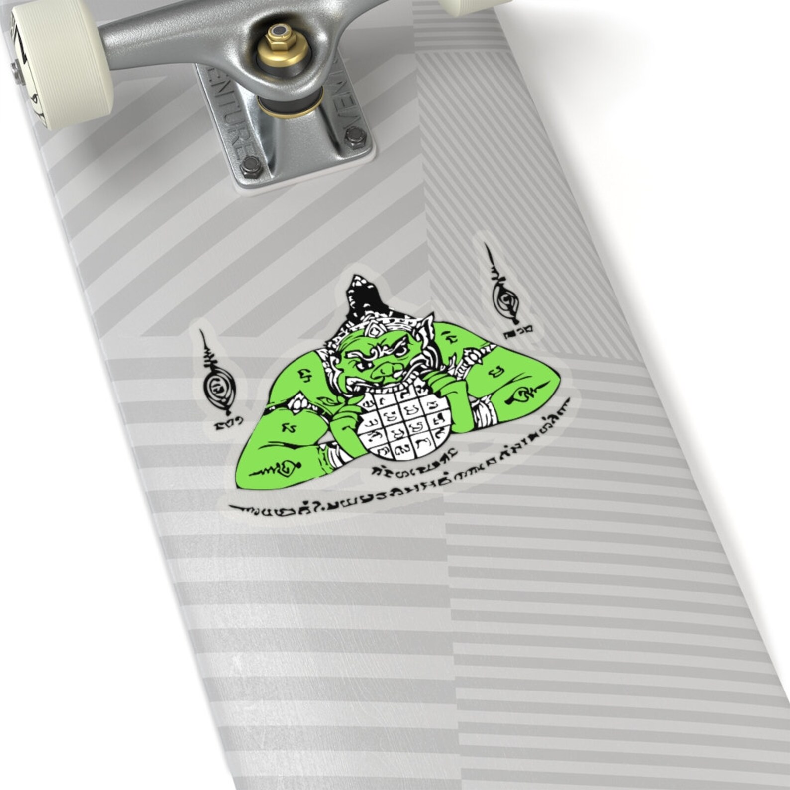 Thai Tattoo Design "monkey Lord Phra Rahu Holding Sacred Tablet" New ...