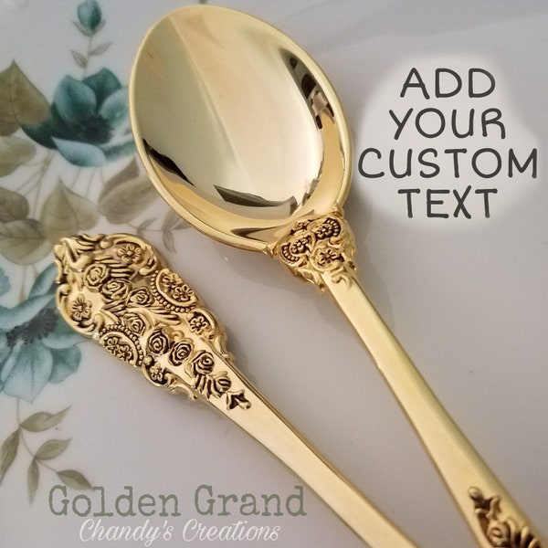 Custom Spoon - Etsy
