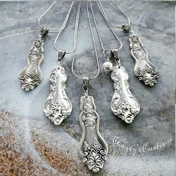 Silver Spoon Jewelry - Etsy