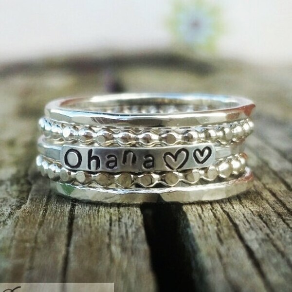 Etched Silver Ring - Etsy