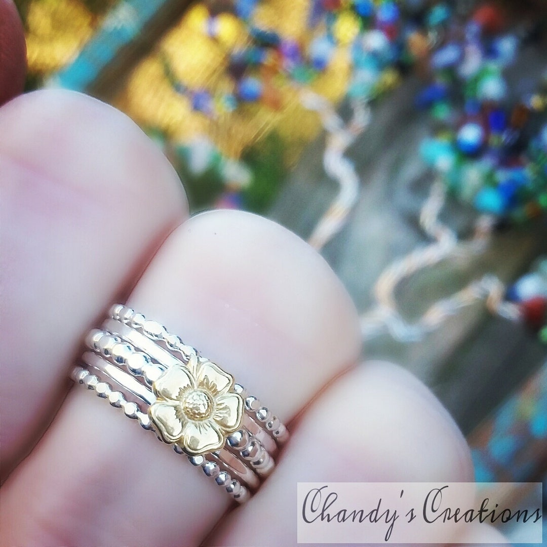 Sterling Silver Stackable Rings, Stackable Rings, Layered Rings ...