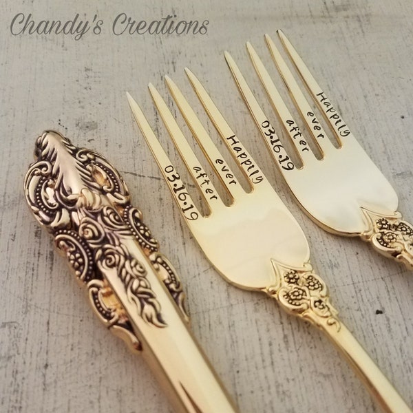 Wedding Cake Forks - Etsy