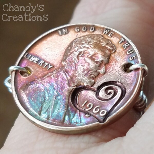 Hand Stamped Penny - Etsy