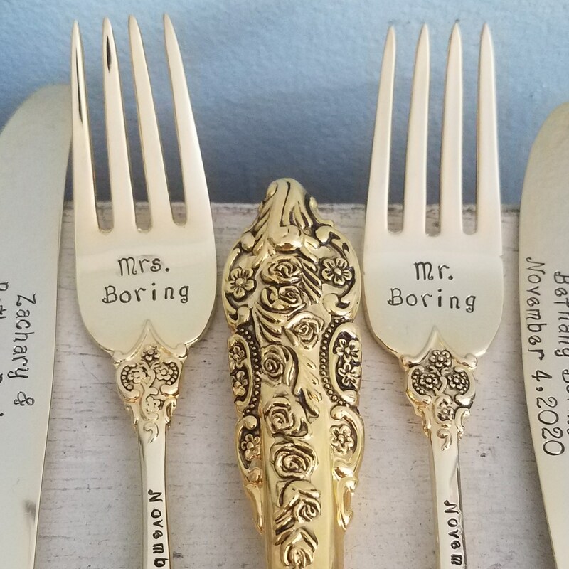 Wedding Cake Forks - Etsy