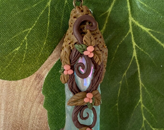 Crystal Fairy Pendant/ Magical Vibes/handmade With Magic/crystal ...
