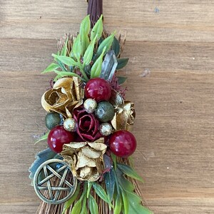 Handmade Yule Tide Blessings Mini Altar/cleansing / Besom Broom/ritual ...