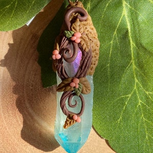 Crystal Fairy Pendant/ Magical Vibes/handmade With Magic/crystal ...