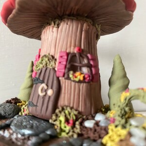Miniature Toadstool Fairy House and Garden X - Etsy