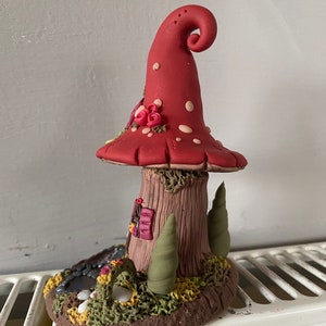 Miniature Toadstool Fairy House and Garden X - Etsy