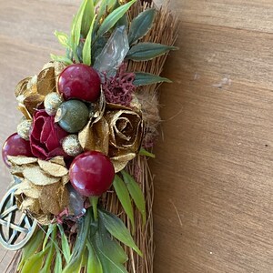 Handmade Yule Tide Blessings Mini Altar/cleansing / Besom Broom/ritual ...